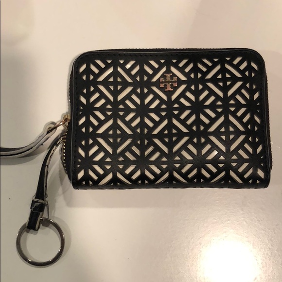 Tory Burch | Bags | Tory Burch Coin Wallet With Key Chain | Poshmark